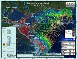 Hydrocoast Maps Monitor Changes in Mississippi River Estuaries ...